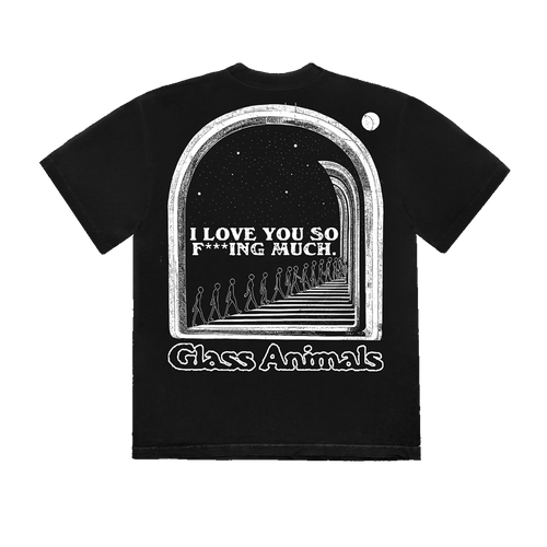 ILYSFM T-Shirt in Black - Glass Animals Official Store